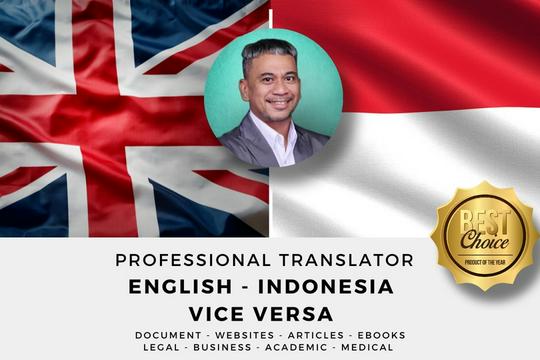 Jasa Penerjemah Indonesia Inggris vice versa cepat dan akurat