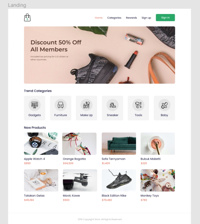 Jasa Desain Web Modern Terkini dengan Figma Cepat Detail Rapih