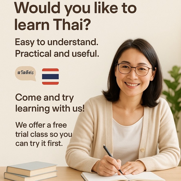 สอนไทยให้ชาวต่างชาติ / Teach Thai for foreigner （TH/中/ENG)