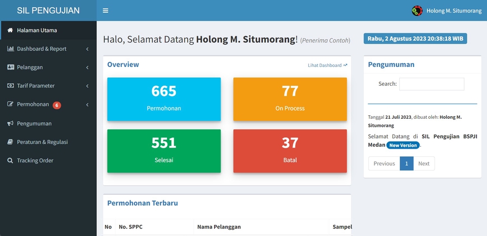Jasa Pembuatan Aplikasi dan Sistem Informasi Berbasis Web Sederhana