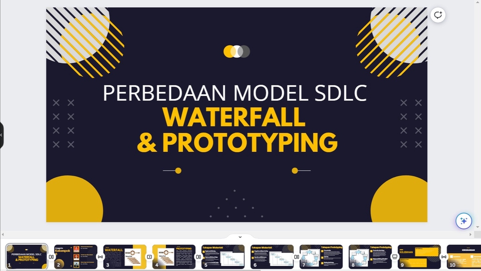 Pembuatan Presentasi (Powerpoint/Canva/Slides)