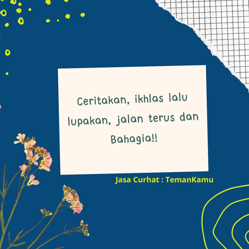 TEMAN KAMU ( Jasa Curhat Online )