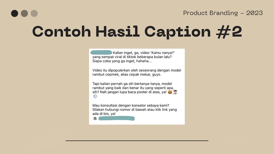 Jasa Pembuatan Caption Instagram