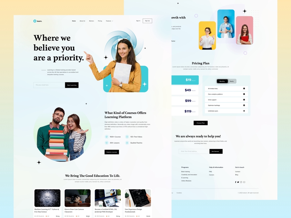 Design Wesite Profile perusahaan anda