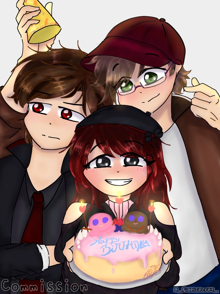 Jasa Gambar My Style Anime Illustrations/Arts