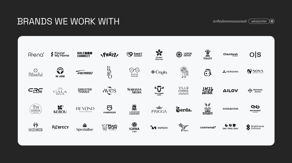 LOGO & BRAND CI คุณภาพสูง ประสบการณ์ 11 ปี โดยผู้ออกแบบ Thai QR Payment