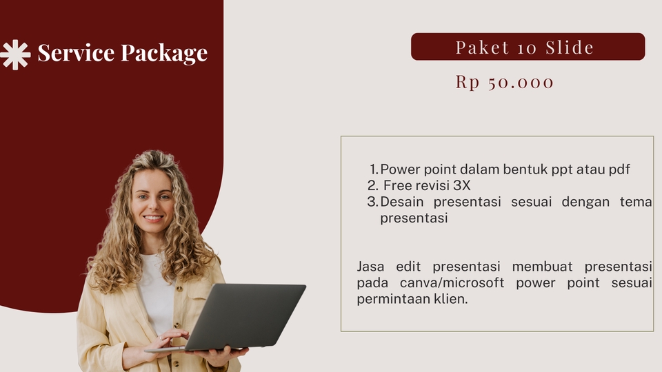 JASA EDIT/BUAT PPT CEPAT, MENARIK, PROFESIONAL, TERJANGKAU