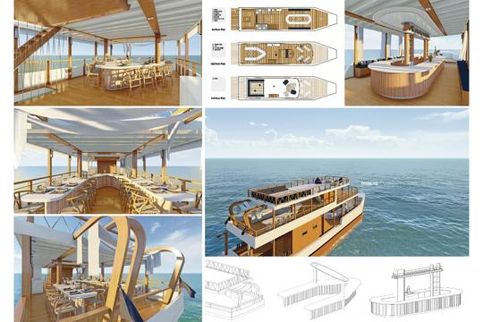 ออกแบบเรือนำเที่ยว | TOUR BOAT DESIGN