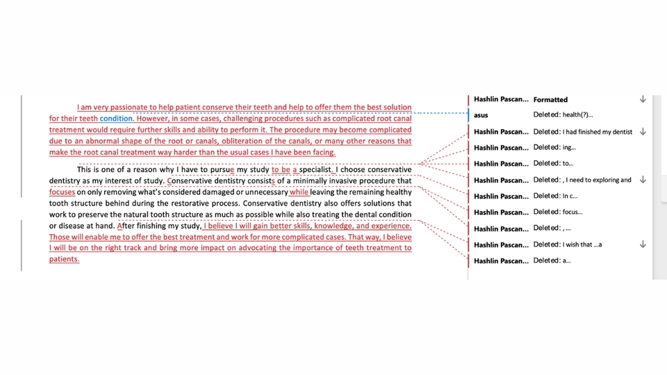 English Academic Proofreading