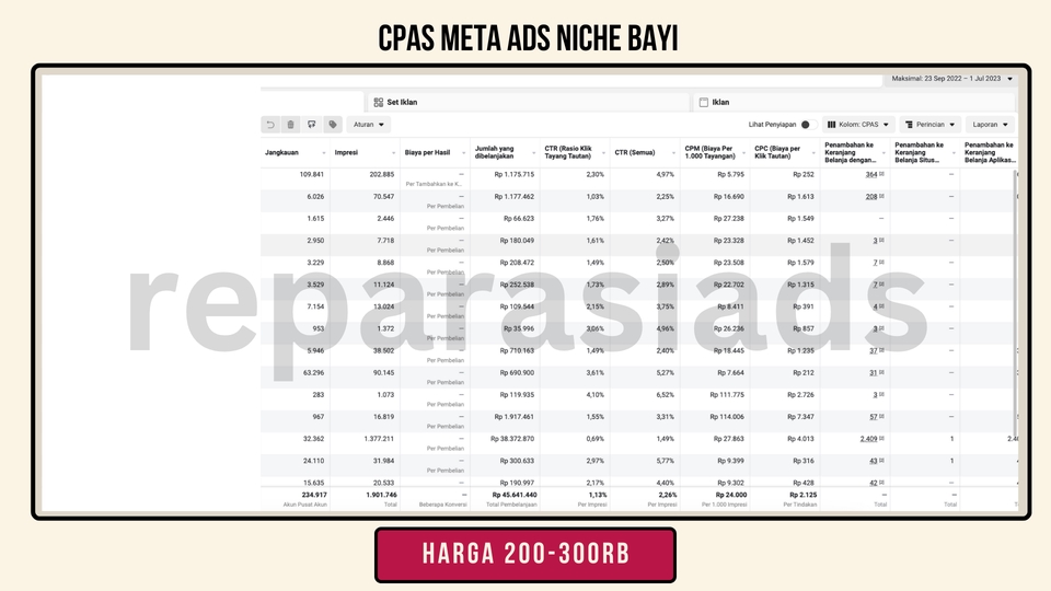 Jasa Iklan FB Ads / CPAS, Shopee Ads, Tiktok Ads - Report, Laporan ...