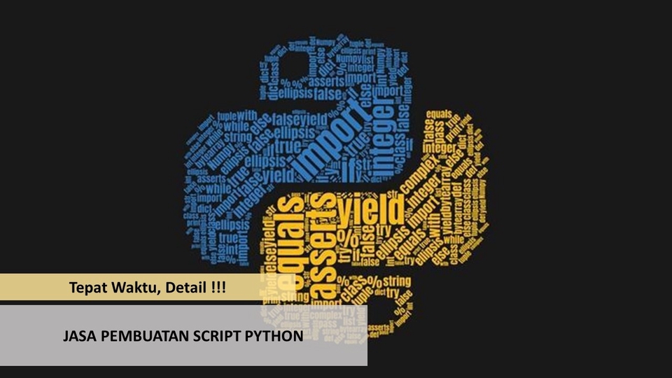 Jasa Pembuatan Script Python