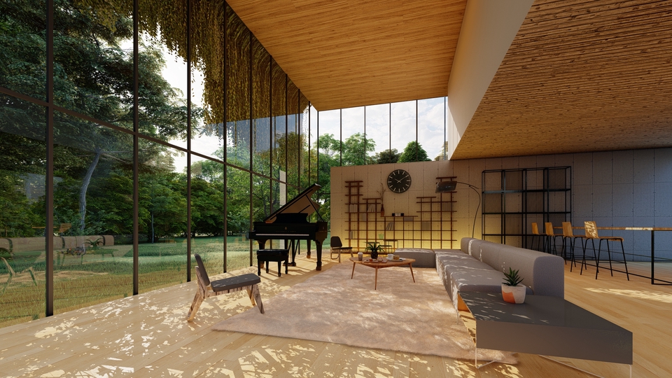 Render 3D Interior dan Exterior