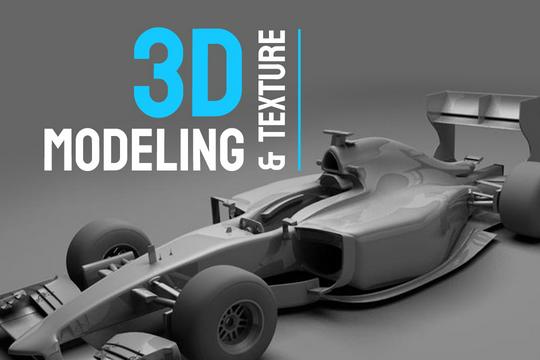 3D Hard-Surface Modeling & Texture
