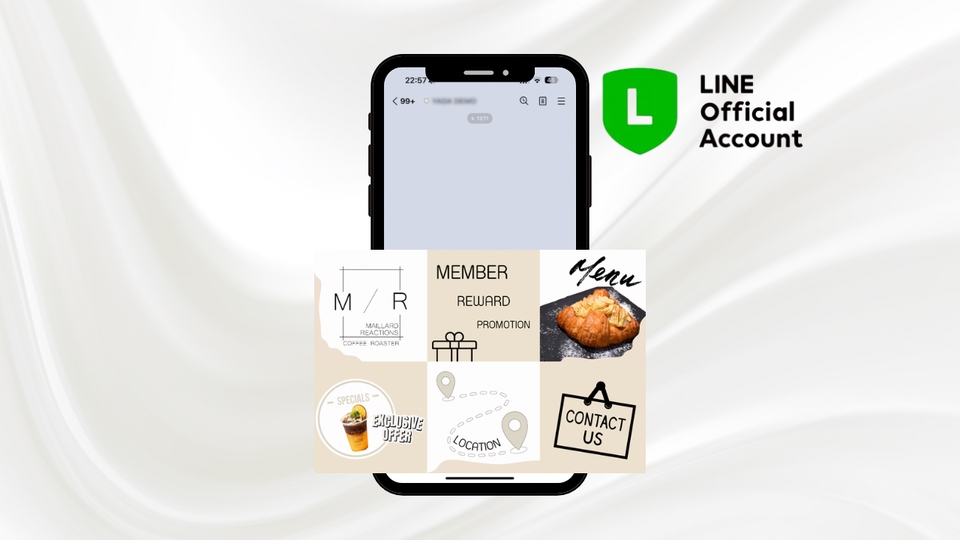 รับทำริชเมนู Line Official Account (LineOA แพคเกจพร้อมใช้งาน)