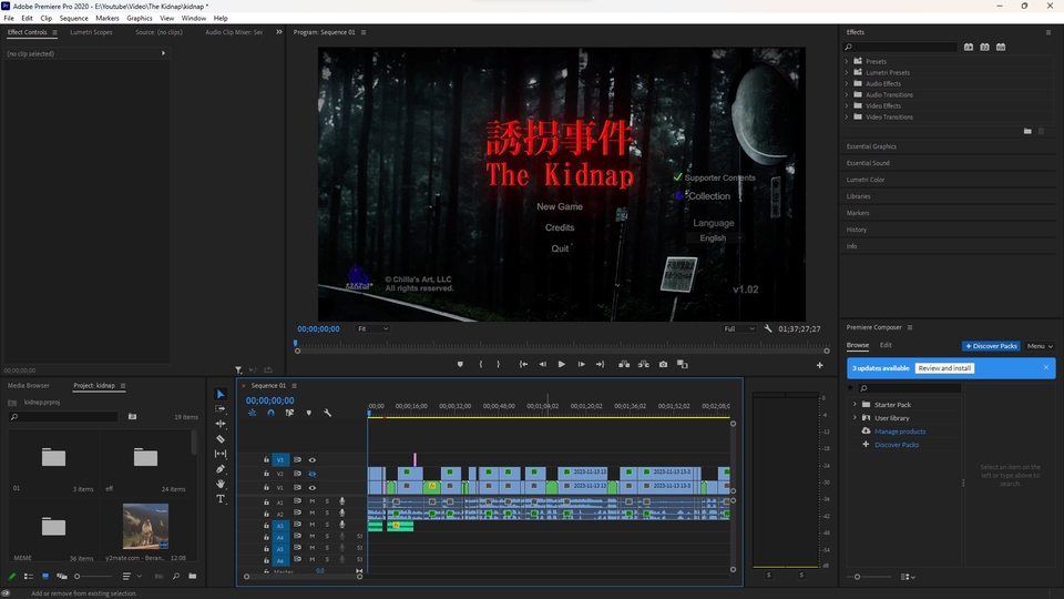 Video Editing Untuk Youtube, Konten Dan lain lain