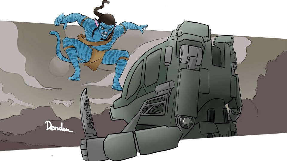 Desain Karakter 2D dan Ilustrasi Kartun Modern