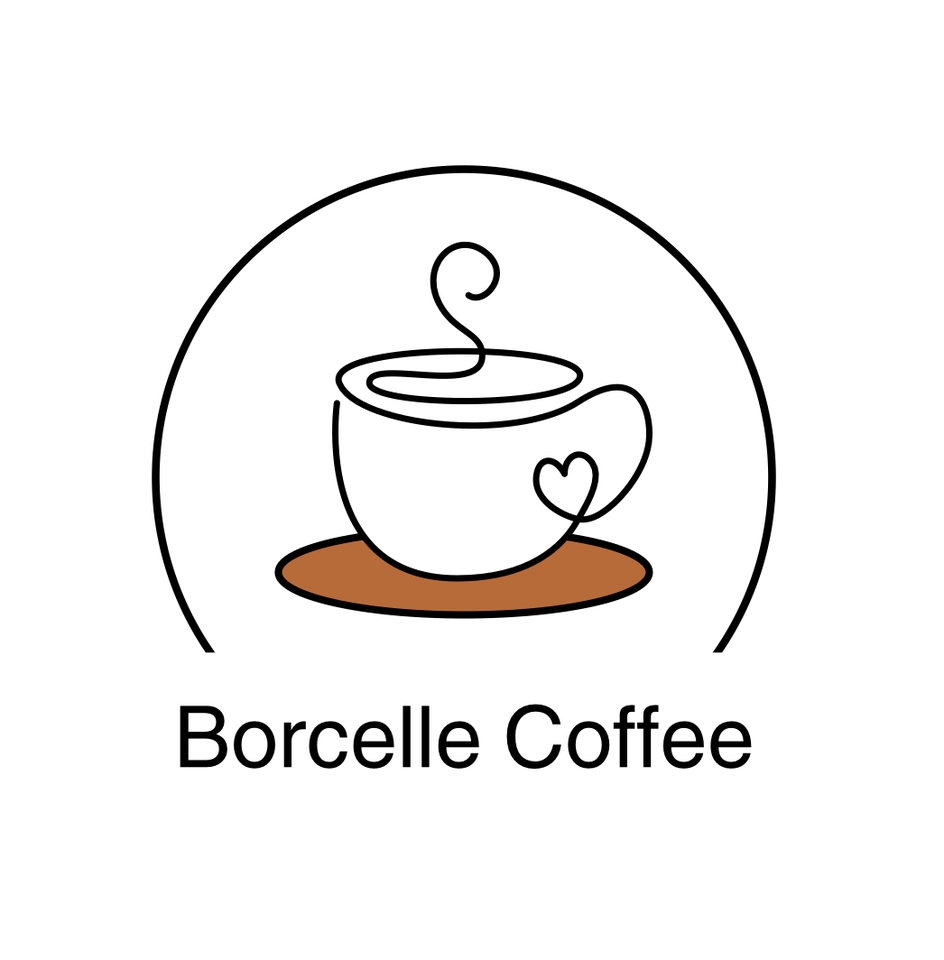 โลโก้ร้านกาแฟ สไตล์มินิมอล