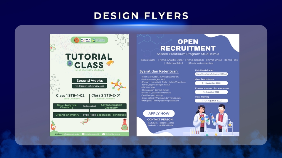 Jasa design Flyer, Poster, Brosur, Banner dll