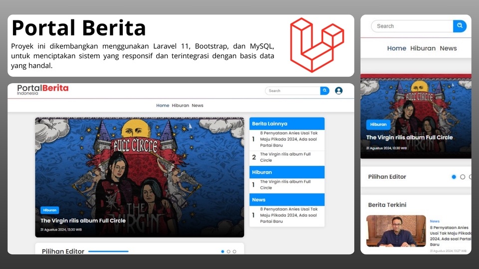 Jasa Pembuatan Website (Laravel/Flutter/Elementor) - Cepat dan berkualitas