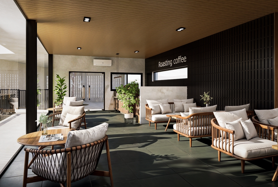 รับ render ภาพภายใน 3d visualization/ perspective render exterior interior and 3D Animation