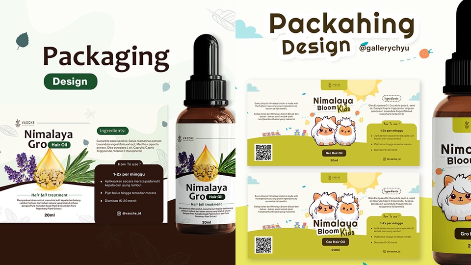 Label dan Packaging Design Dalam Berbagai Bentuk