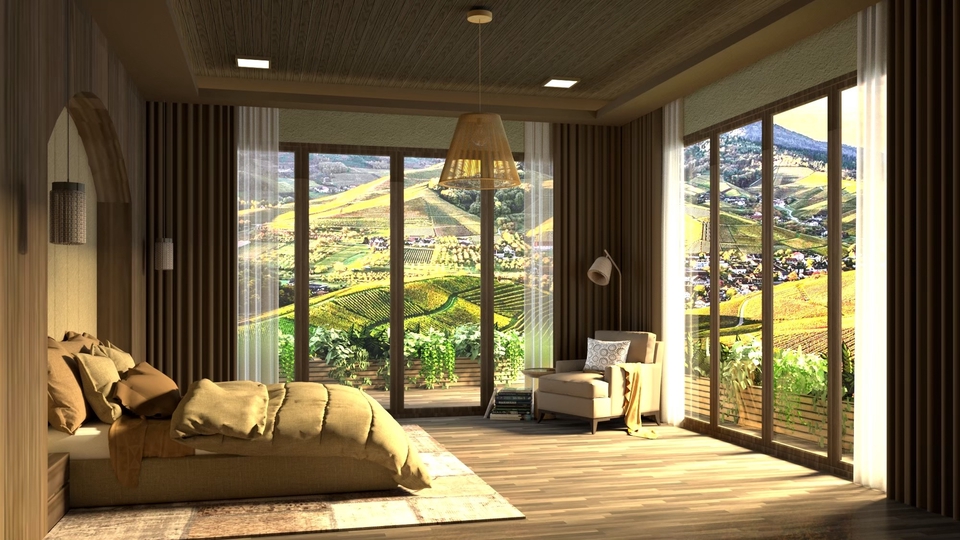 3D perspective Interior