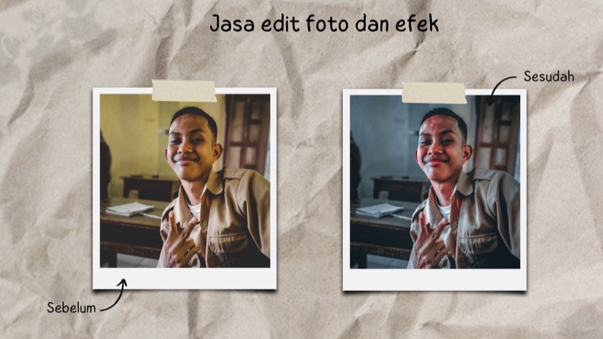 Buka jasa edit dan efek pada foto