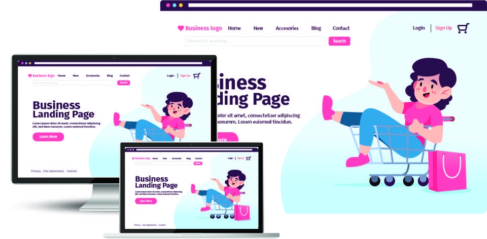 Design Website Modern Keren