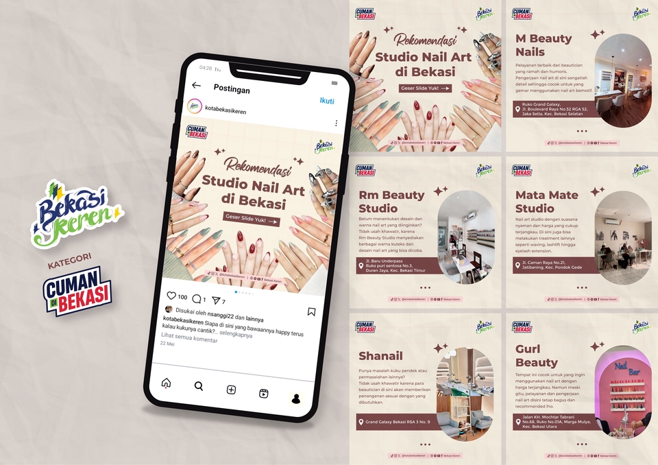 Desain Feed Instagram/Infografis