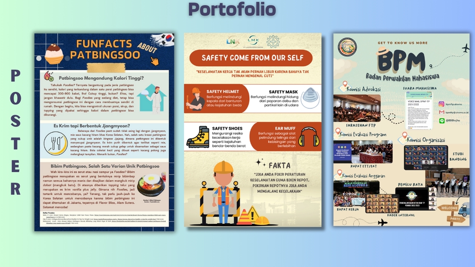 DESAIN POSTER INFOGRAFIS - FREE REVISI
