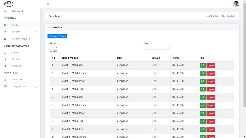 Web Development Fullstack Laravel - Pembuatan Website Sistem Informasi ...