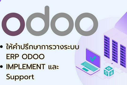 รับ consultant , support ระบบ ERP Odoo