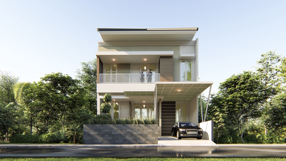 JASA DESAIN 2D&3D (3 HARI JADI) RUMAH TINGGAL, KANTOR, RUKO, MASJID ...