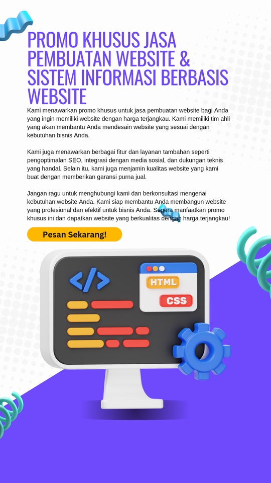 Jasa Pembuatan Website dan Web Apps