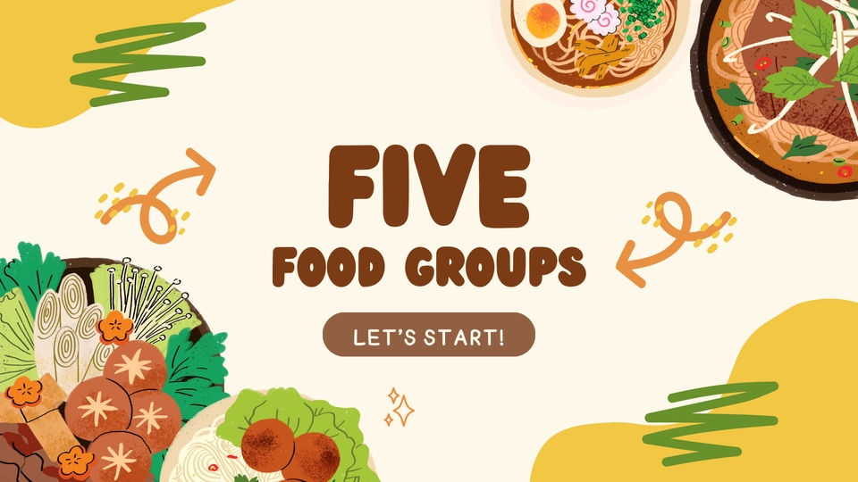 Five food groups