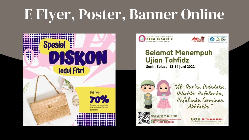 Informatif, kreatif, Menarik, berisi konten yang jelas, singkat dan padat.