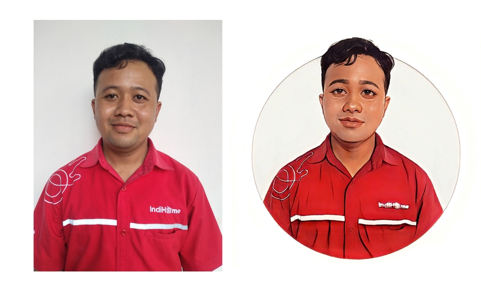 Edit Foto Portrait karakter kartun/Remove foto background produk ...