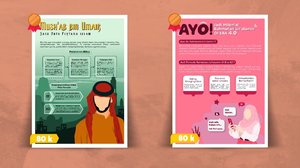Desain Infografis (Menarik & Kreatif)