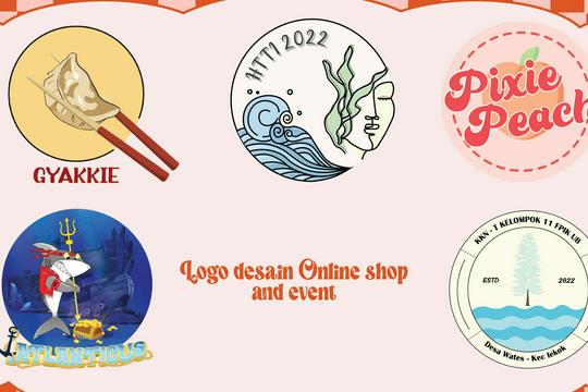 Desain logo Aesthetic, Minimalis, Fun dan Modern