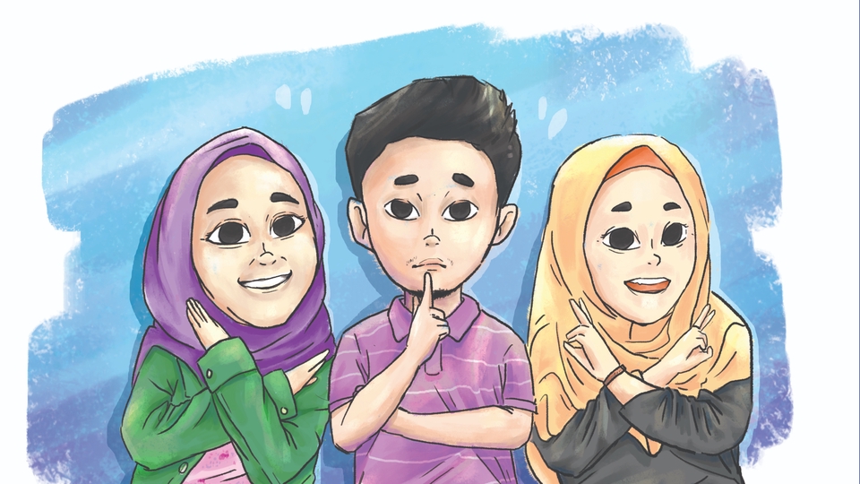 Ilustrasi Potrait Digital