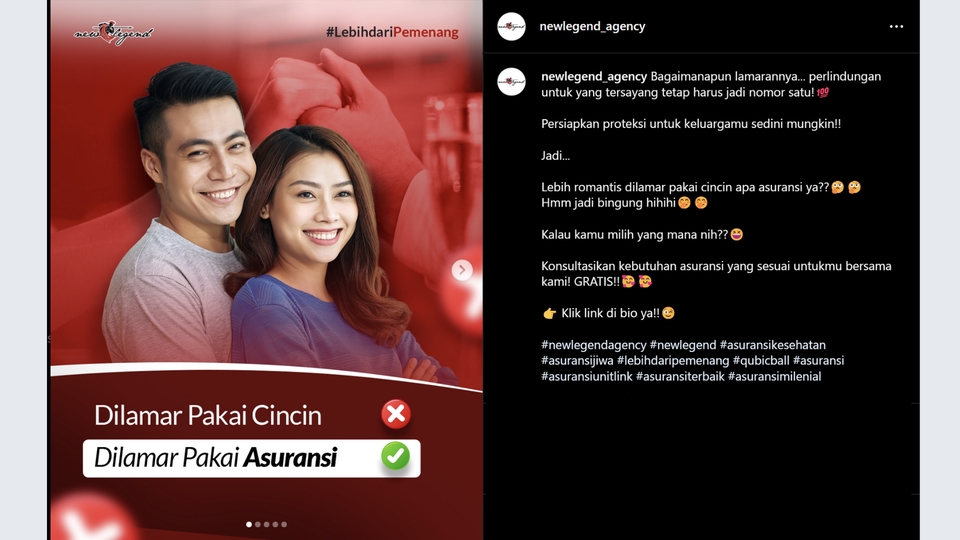 Caption Media Sosial