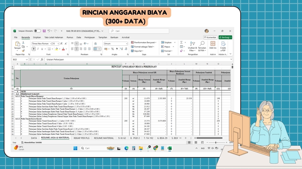 Jasa Entry Data (Microsoft Excel dan Google Spreadsheet)