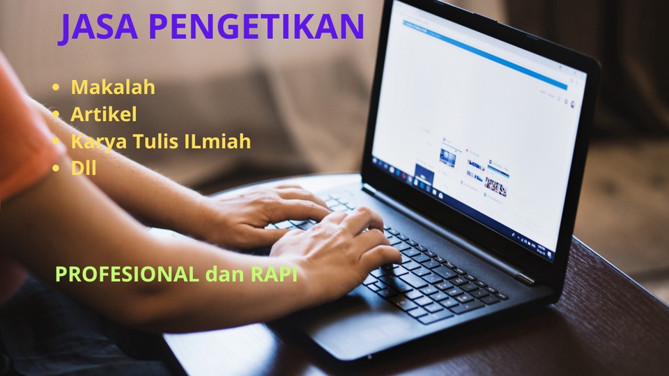 Jasa Pengetikan Cepat dan Rapi