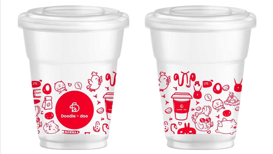 DESAIN CUP, LABEL & KEMASAN MINUMAN PROFESIONAL