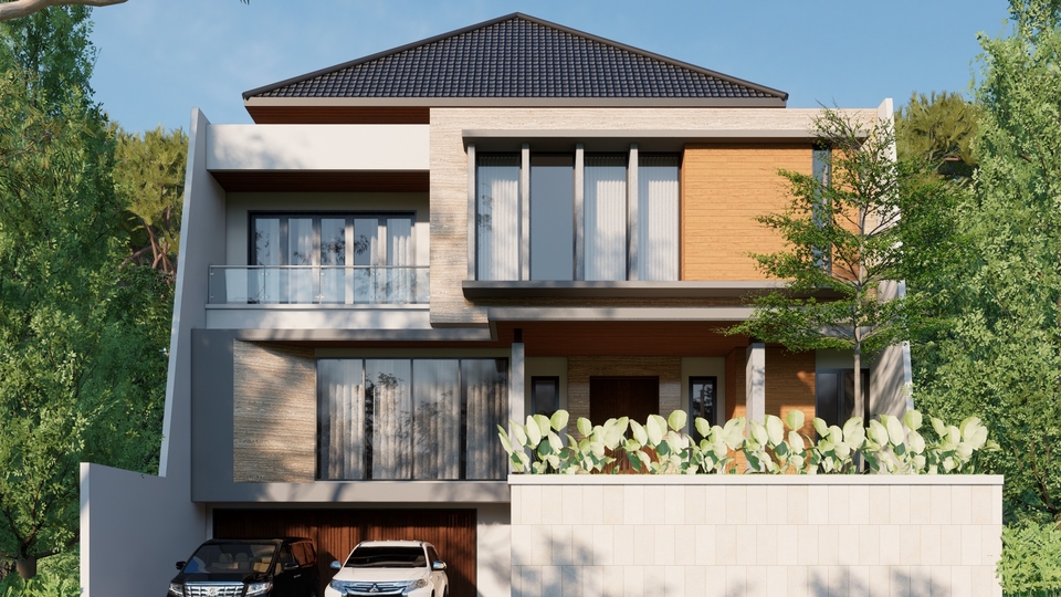 Jasa Desain Rumah/Pembuatan gambar kerja/3d render arsitektur