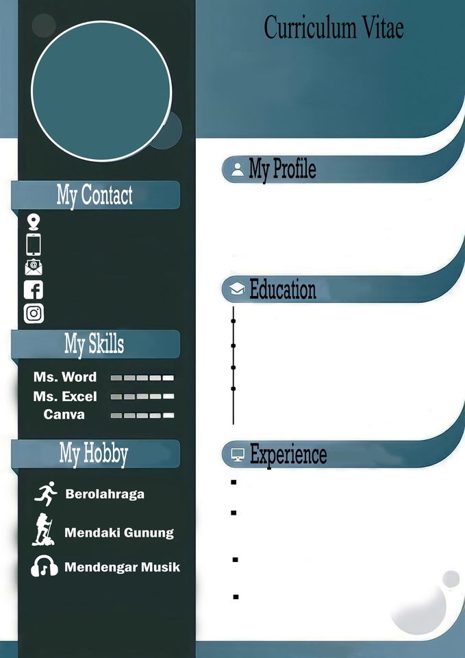JASA PEMBUATAN CV HASIL MENARIK DAN RAPI HANYA 4 JAM