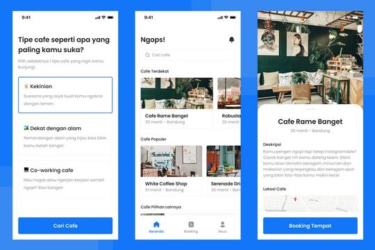 Desain Tampilan UI/UX Website/Landing Page dan Aplikasi Mobile (Android ...