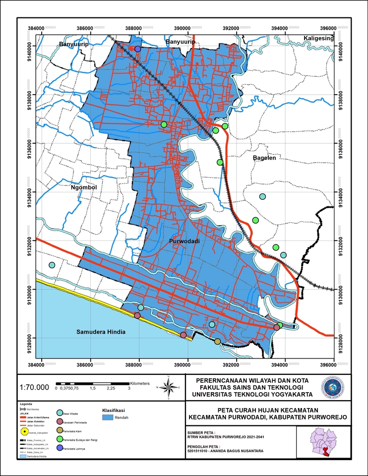 Jasa gambar Peta dasar RBI