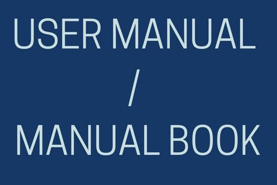 Jasa Pembuatan User Manual / Manual Book
