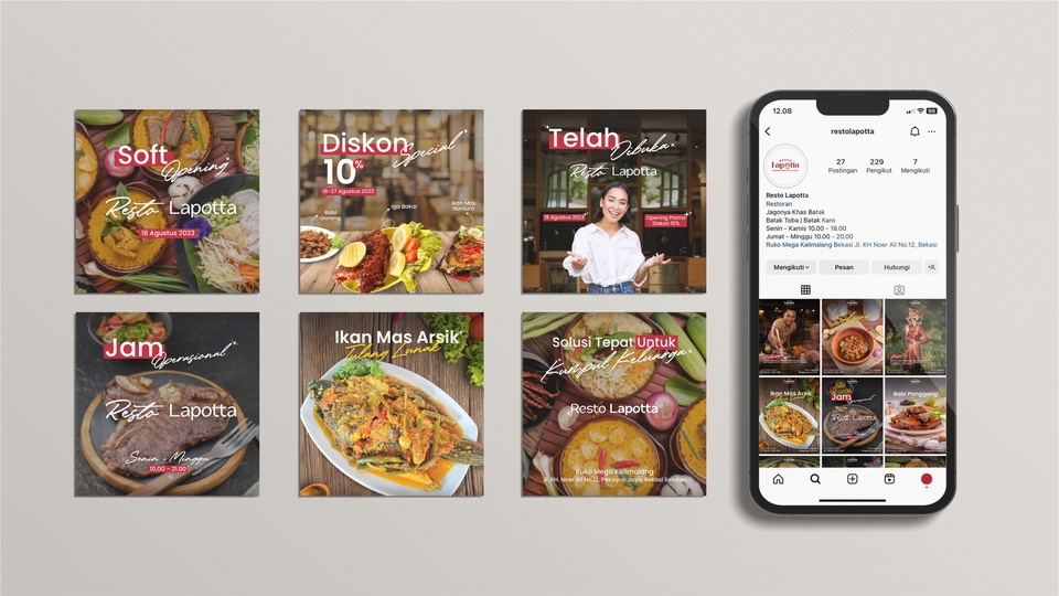 JASA DESAIN & KELOLA SOSMED INSTAGRAM